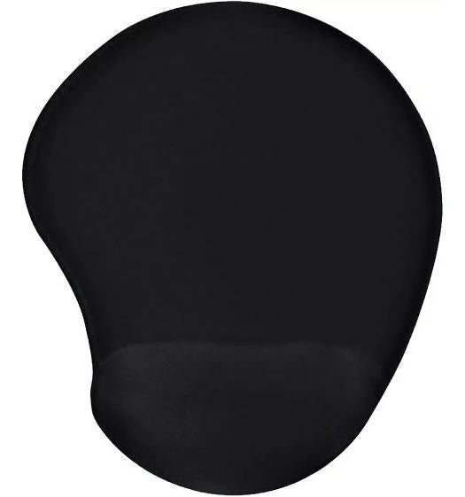 Pad Mouse Ergonómico Con Apoyo En Gel Para La Muñeca Color Negro – Ofiteck