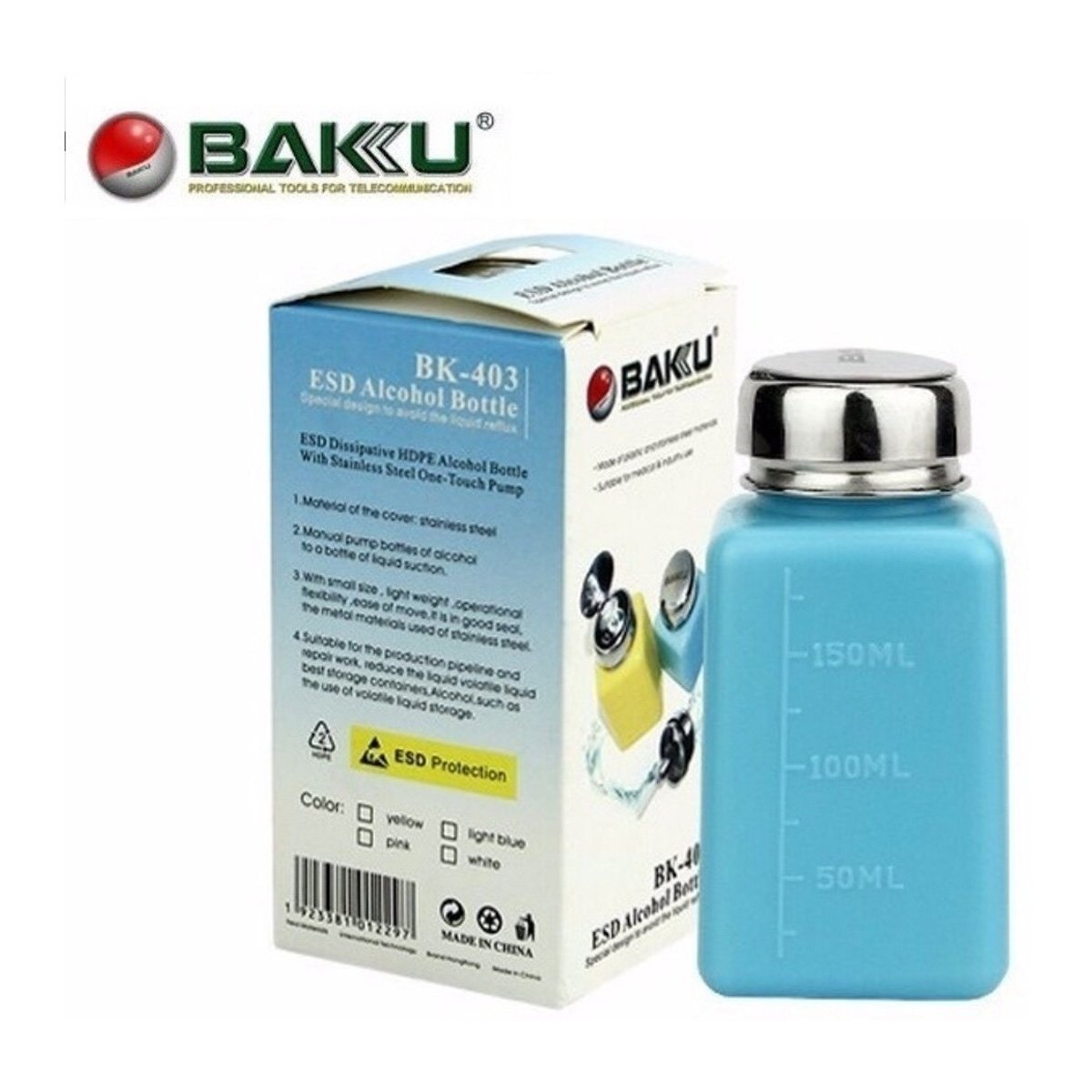 Bote Dispensador de Alcohol – Ofiteck